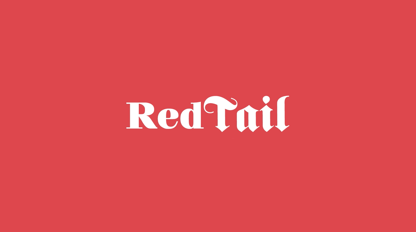 Red Tail Logo Redtail Contracting — Hoffman Design